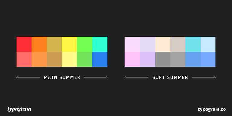 Finding Your Perfect Summer Color Palette - Typogram Blog