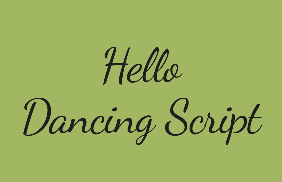 Reviewing Dancing Script: Lively Casual Script Perfect for Getting ...