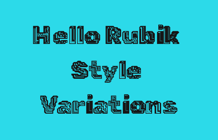 How to Use Rubik Style Variations For Attention Grabbing Designs ...