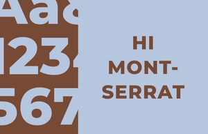 How to Use Montserrat: A Wide Font for Branding - FontDiscovery