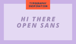 How to Use Open Sans with Logo Examples - FontDiscovery