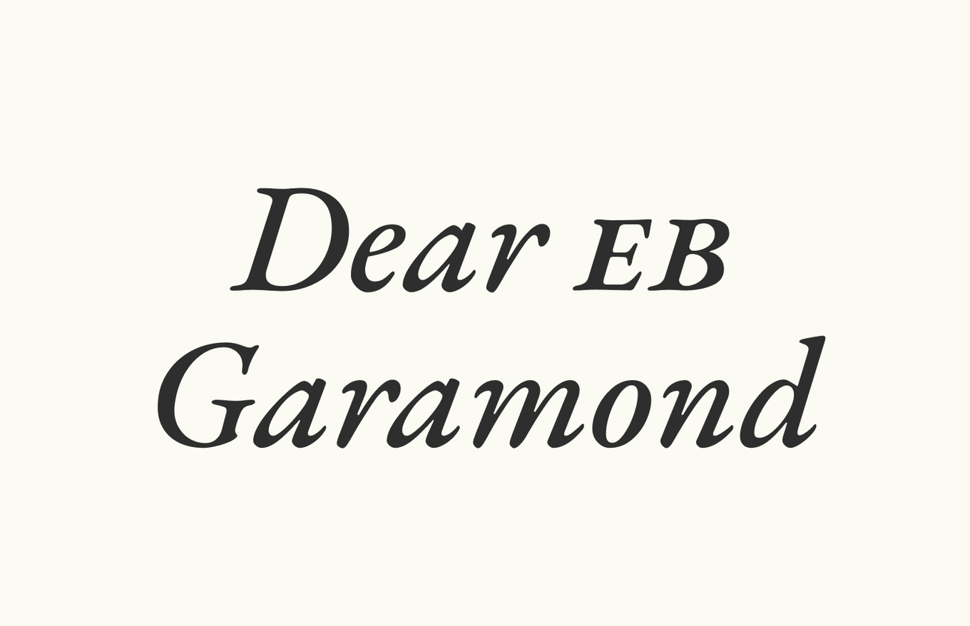 How to Use EB Garamond: a Classic Serif Font Perfect for Reading Online ...