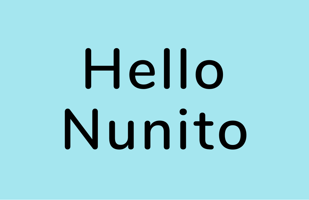 How to Use Nunito: A Simple Sans Serif with a Friendly Flare - FontDiscovery