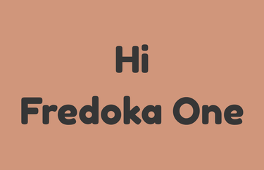 Reviewing Fredoka One: Round Sans Serif With a Friendly Tone ...